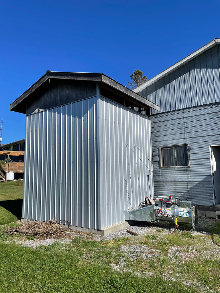 Dryer 10'x10' with propane furnace – Sea to Sky Hop Solutions